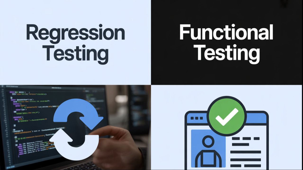 Differences Between Functional and Regression Testing